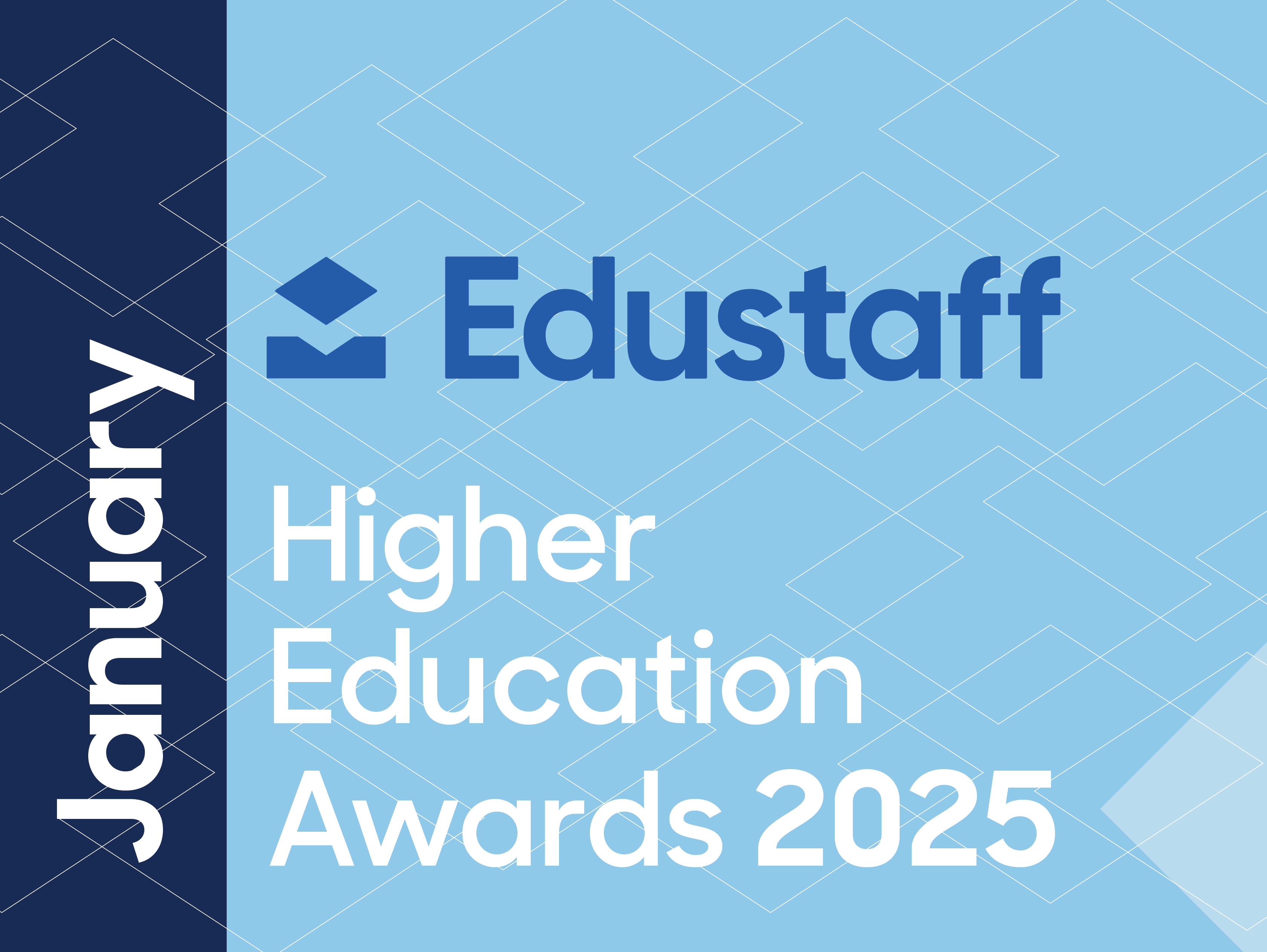 Edustaff Higher Ed Award: January 2025